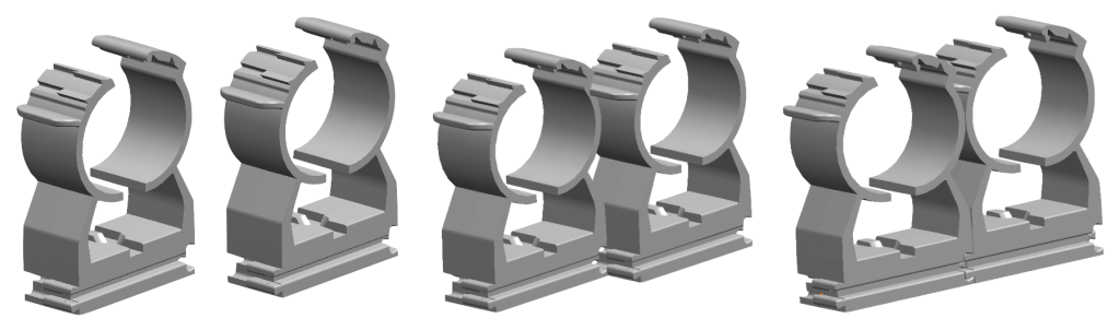 Expert pipe clips connections - CHEMTROL