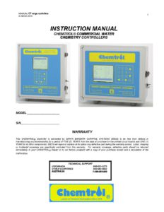 CT manuals (2) - CHEMTROL