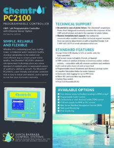 Chemtrol_PC2100_brochure - CHEMTROL